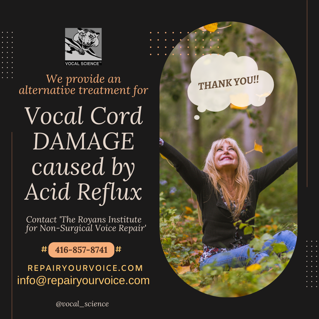 How to Heal Vocal Cords From Acid Reflux?
